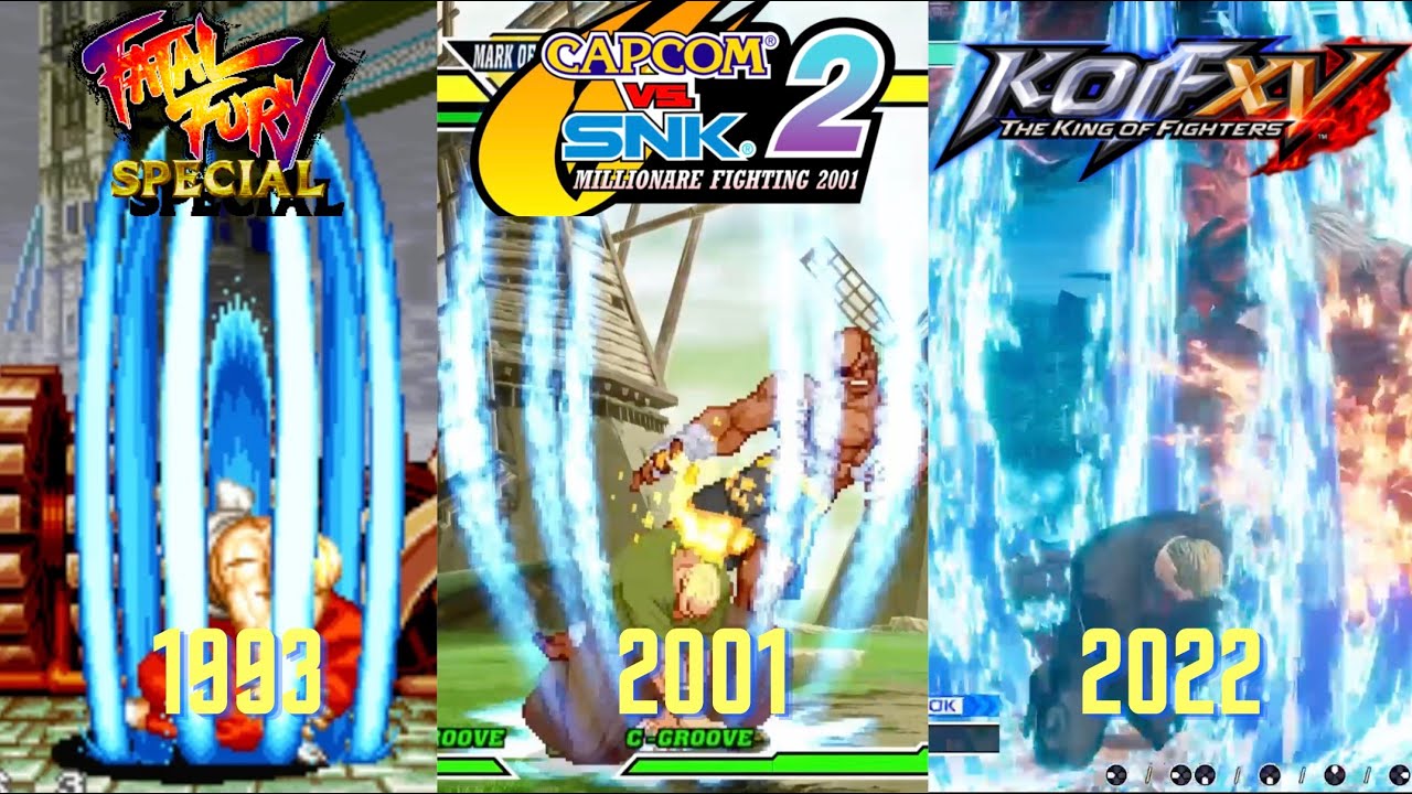 The Evolution of Geese Raging Storm in KOF and Fatal Fury Series 拳皇和饿狼 ...