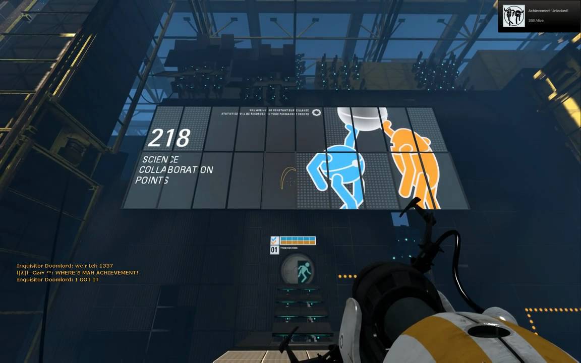 Portal 2 - "Still alive" Achievement - YouTube