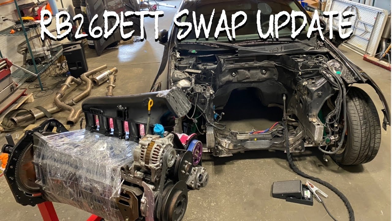 RB26 G35 SWAP UPDATE | S15 BTS VIDEO SHOOT - YouTube