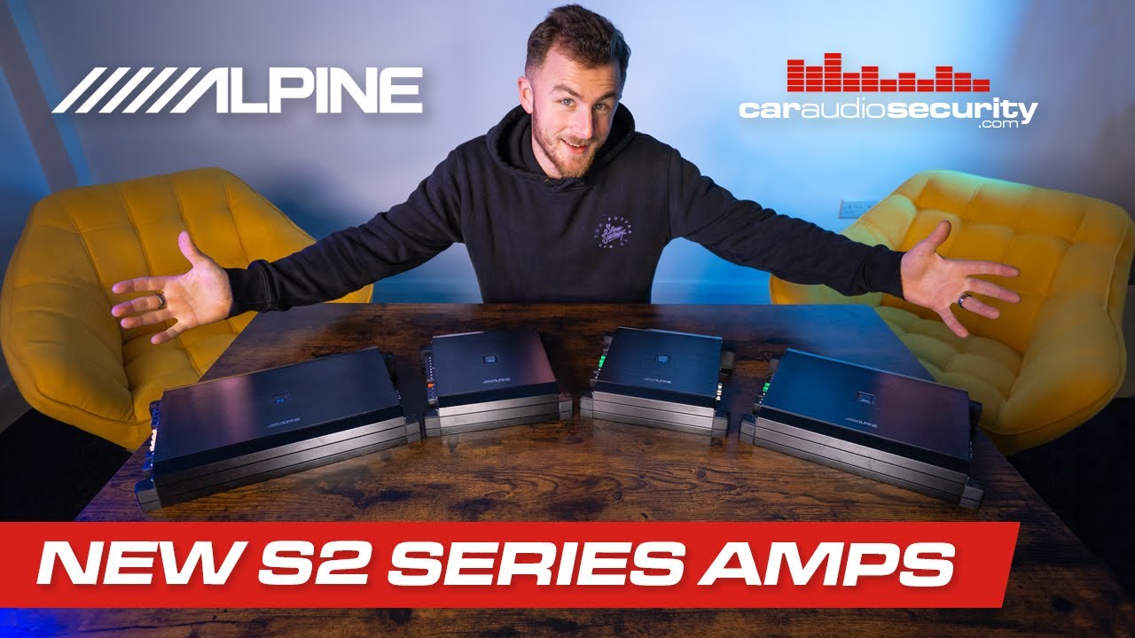 NEW Alpine S2 Car Amplifier Range | Car Audio & Security - YouTube