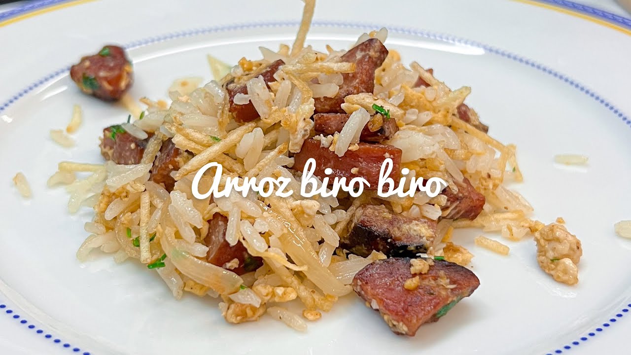 Arroz biro biro: uma receita fácil / Biro biro's rice: an easy recipe ...