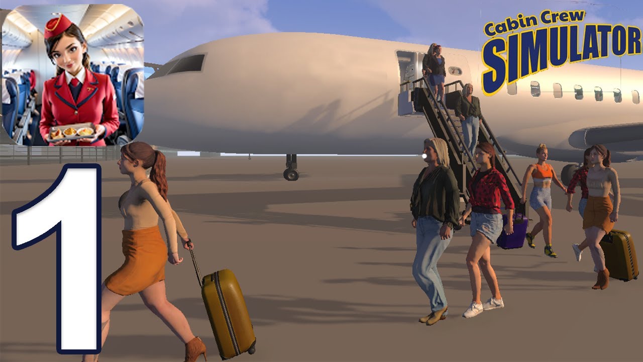 Cabin Crew Simulator - Gameplay Walkthrough Part 1 - Tutorial (iOS ...