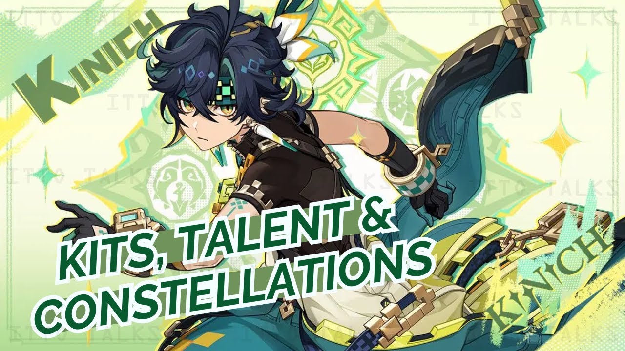 NEW UPDATE!! KINICH KIT DETAILS: SKILL, BURST, TALENTS, CONSTELLATIONS ...