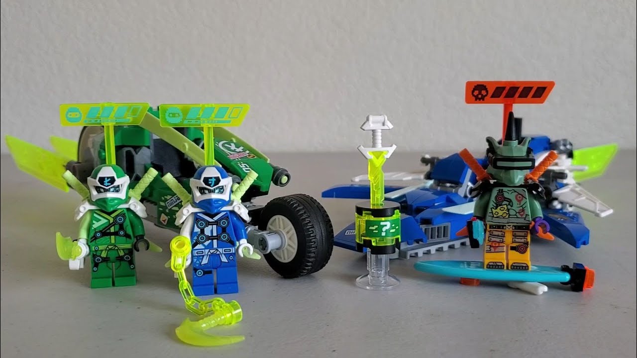 LEGO Ninjago Jay and Lloyd's Velocity Racers Set Review! (71709) - YouTube