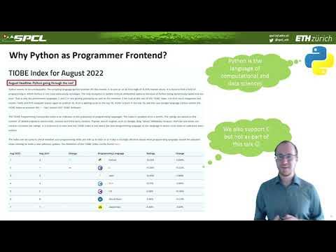 Portable high-performance Python on CPUs, GPUs, and FPGAs - YouTube