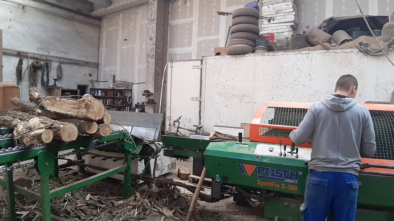 Posch SpaltFix S-360 - YouTube