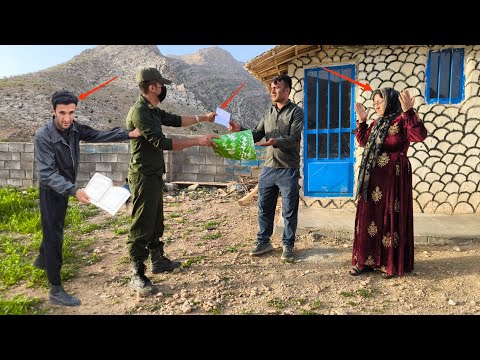 Court notice at Batul's door!Farzad filed a complaintand wants to take the children away from her😱⚖️