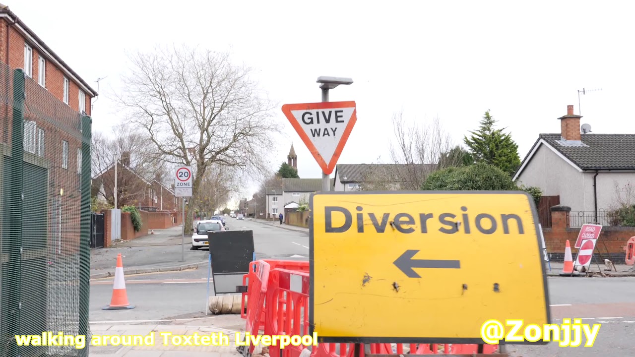 I went to the most diverse black area in Toxteth Liverpool, Granby ...