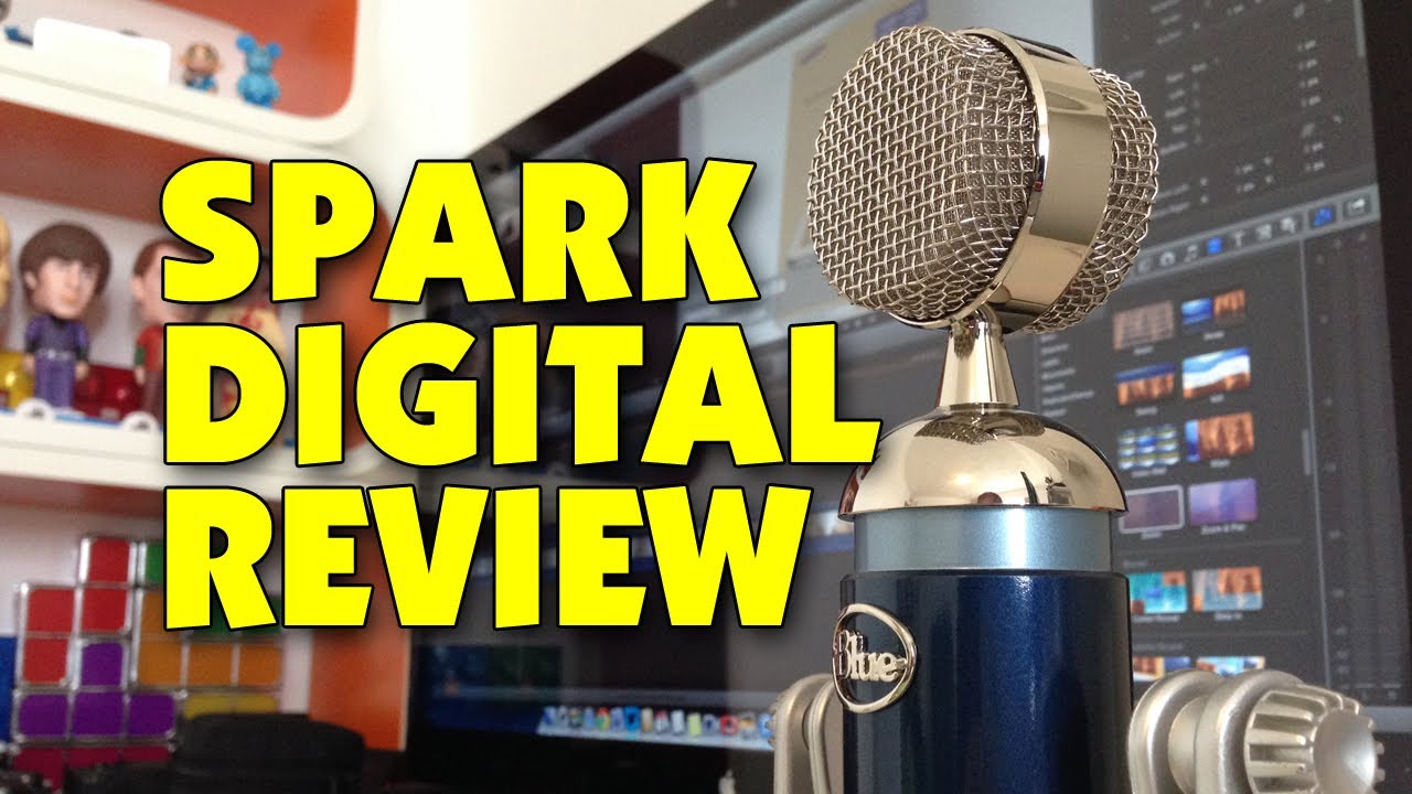 Blue Microphones Spark Digital USB Cardoid Condenser Microphone Review ...