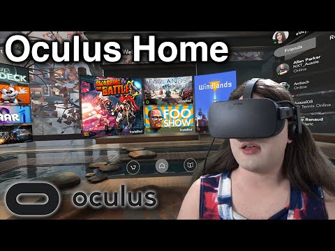 Oculus Rift CV1 - Oculus Home - YouTube