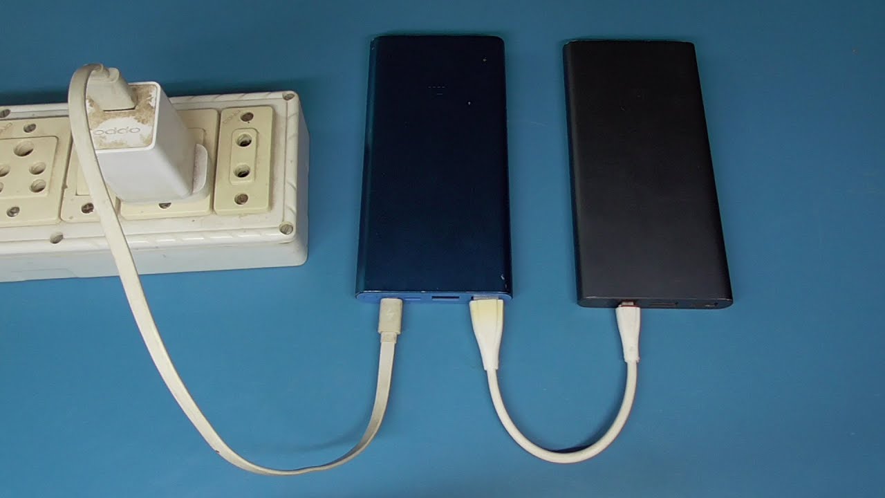 Can I charge multiple power banks connected to one another with a ...