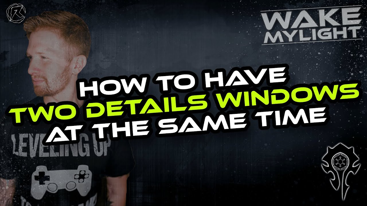 How to have 2 Details Windows at the Same Time - YouTube