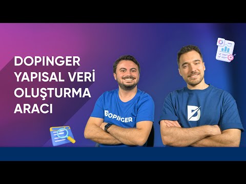 Yapısal Veri Oluşturma Aracı | Dopinger