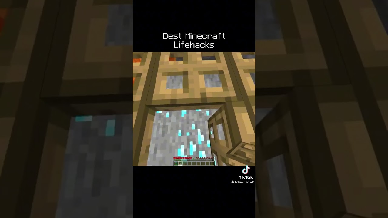 Best Minecraft life hacks - YouTube