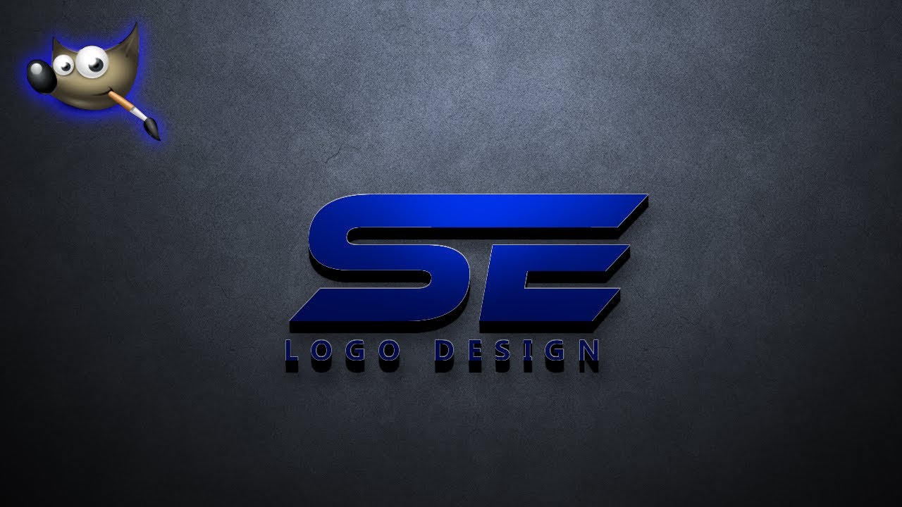 SE Logo Design in GIMP | Create a Professional 3D Logo in Minutes ...
