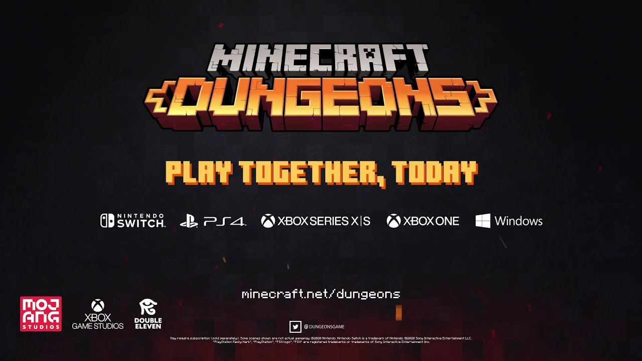 Minecraft Dungeons: Cross-platform Play Trailer - YouTube