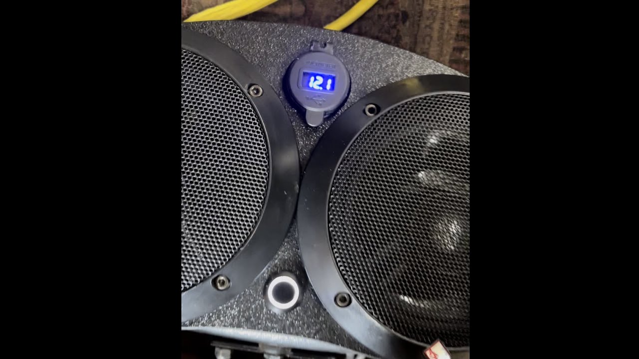 PLEX AUDIO—usb charging/volt meter install - YouTube