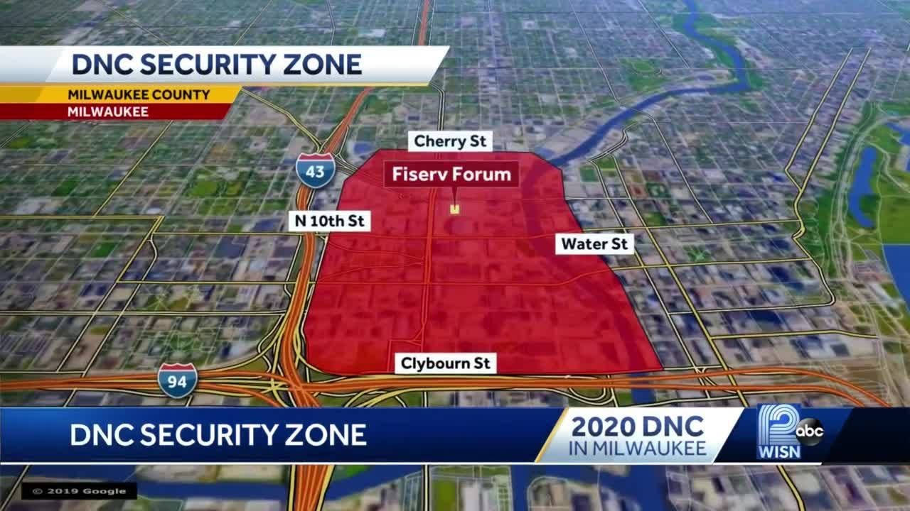 Security zone announced for Democratic National Convention - YouTube