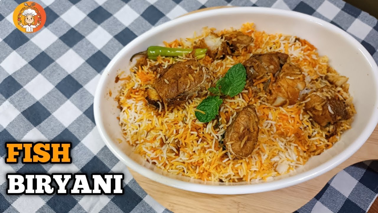Masaledar Fish Biryani | Machli Ki Biryani By Kitchen Everyday - YouTube