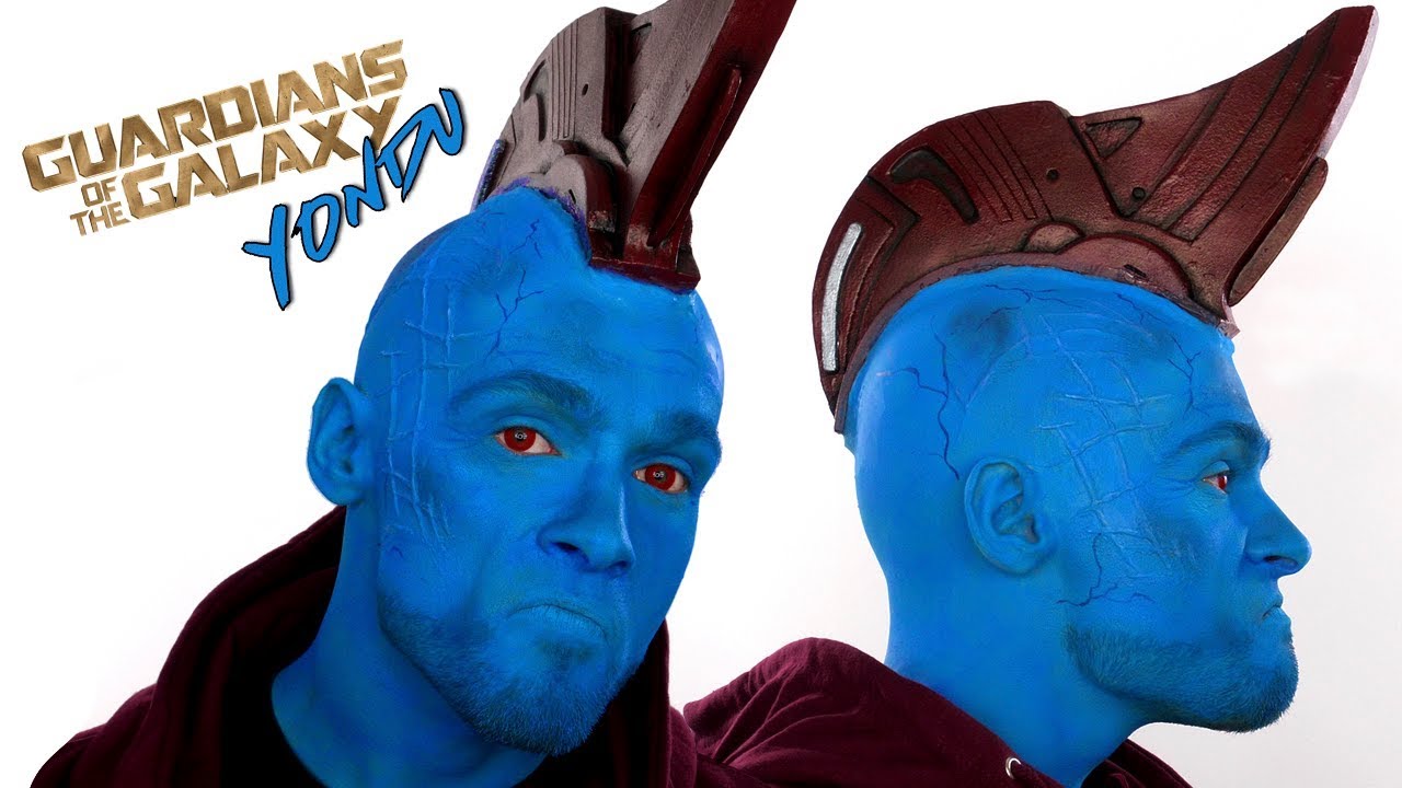 Yondu Makeup Tutorial | Guardians Of The Galaxy Halloween MakeUp ...