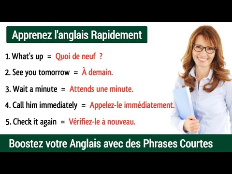 Boostez votre Anglais avec des Phrases Courtes !! Learn French through ...
