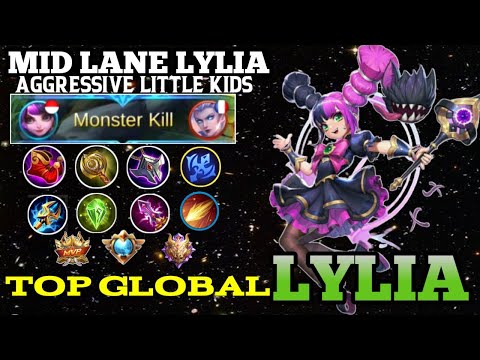 LYLIA BEST BUILD TOP 1 GLOBAL || Lylia Gameplay - Mobile Legends - YouTube