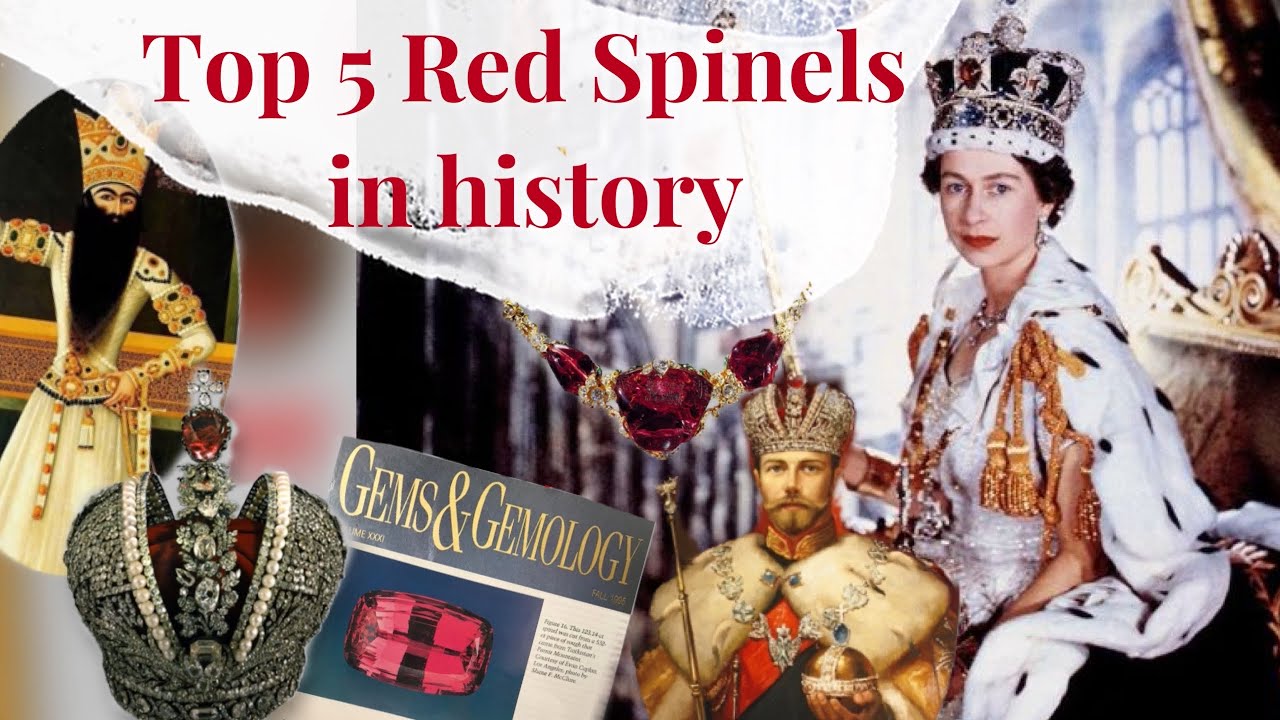 Top 5 Red Spinels in History 👑 Black Prince’s Ruby, Timur Ruby and ...