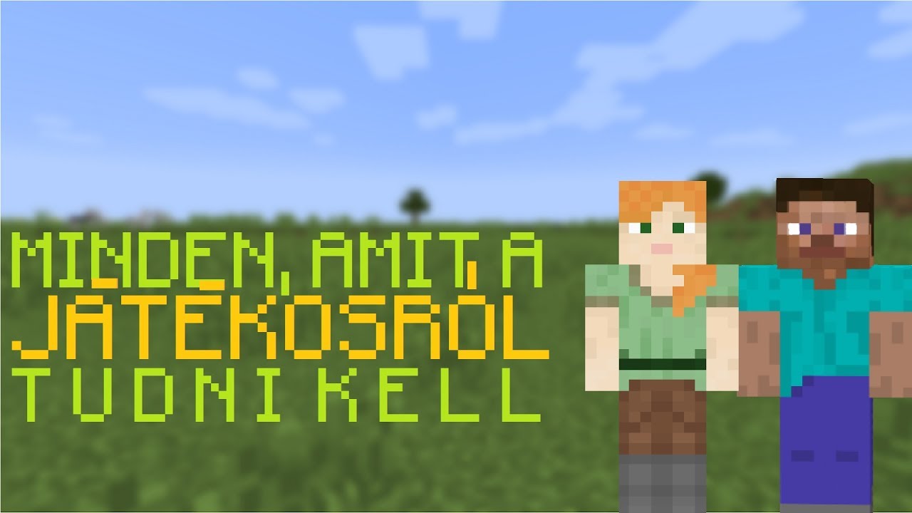 Minecraft: Minden, amit a Játékosról tudni kell! - YouTube
