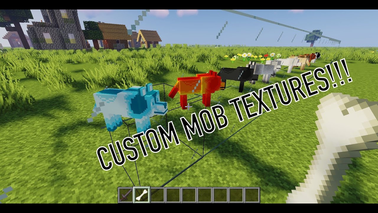 How To Make Custom Mob Textures For Minecraft 1.18 - YouTube
