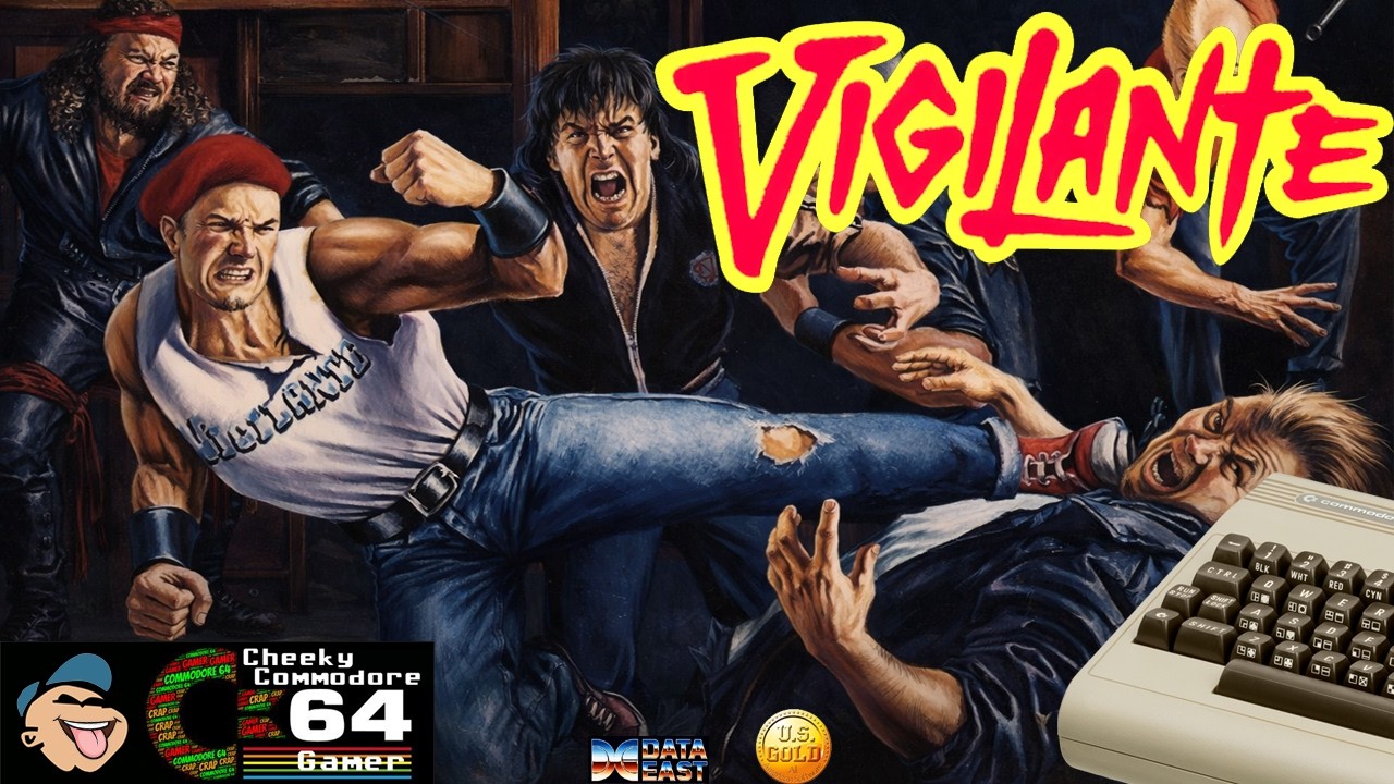 VIGILANTE – Commodore 64 (1988) | Retro Side-Scrolling Beat 'Em Up ...