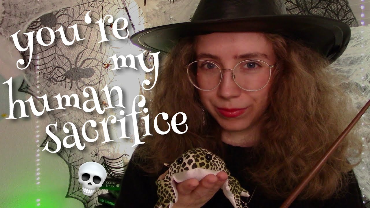 ASMR Spooky Witch Prepares you for her Spell 🧙‍♀️🕷️ Personal Attention ...