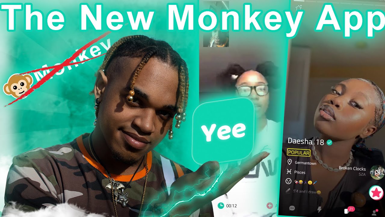 Introducing the "Yee" app| The All New Monkey app - YouTube