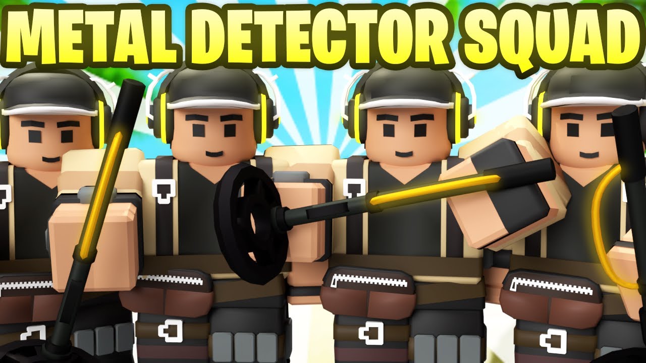 Metal Detector Squad DESTROYS Teamers... (Roblox Bedwars) - YouTube