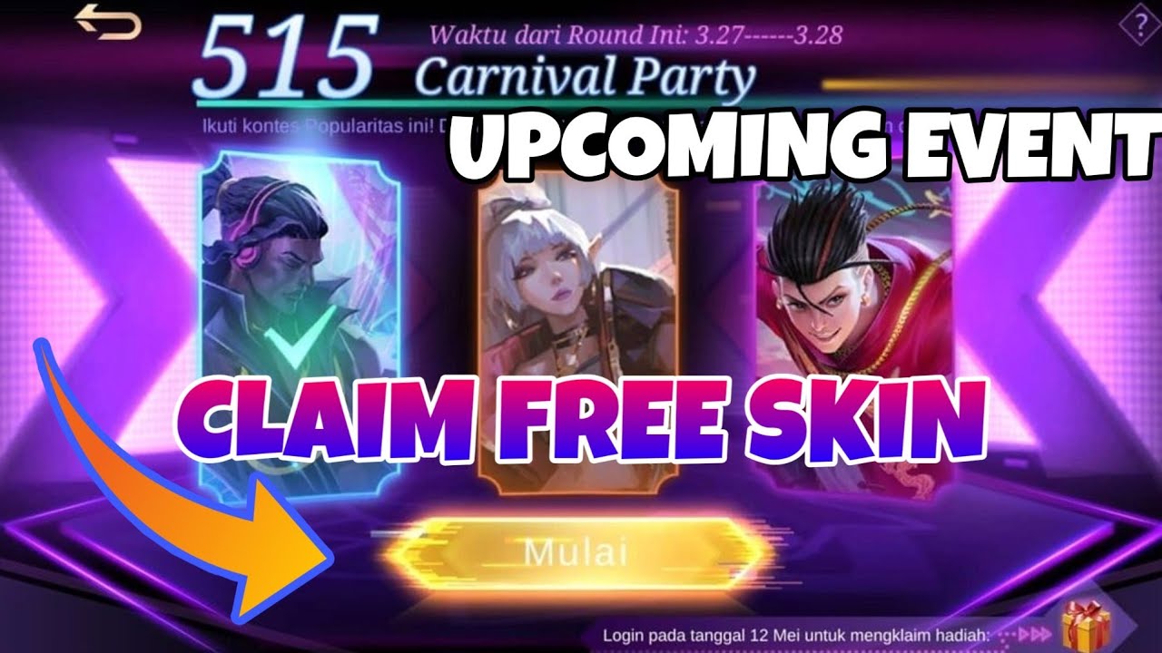 515 PARTY EVENT SKIN | Release Date | MLBB S20 OP Heroes | Kimmy ...