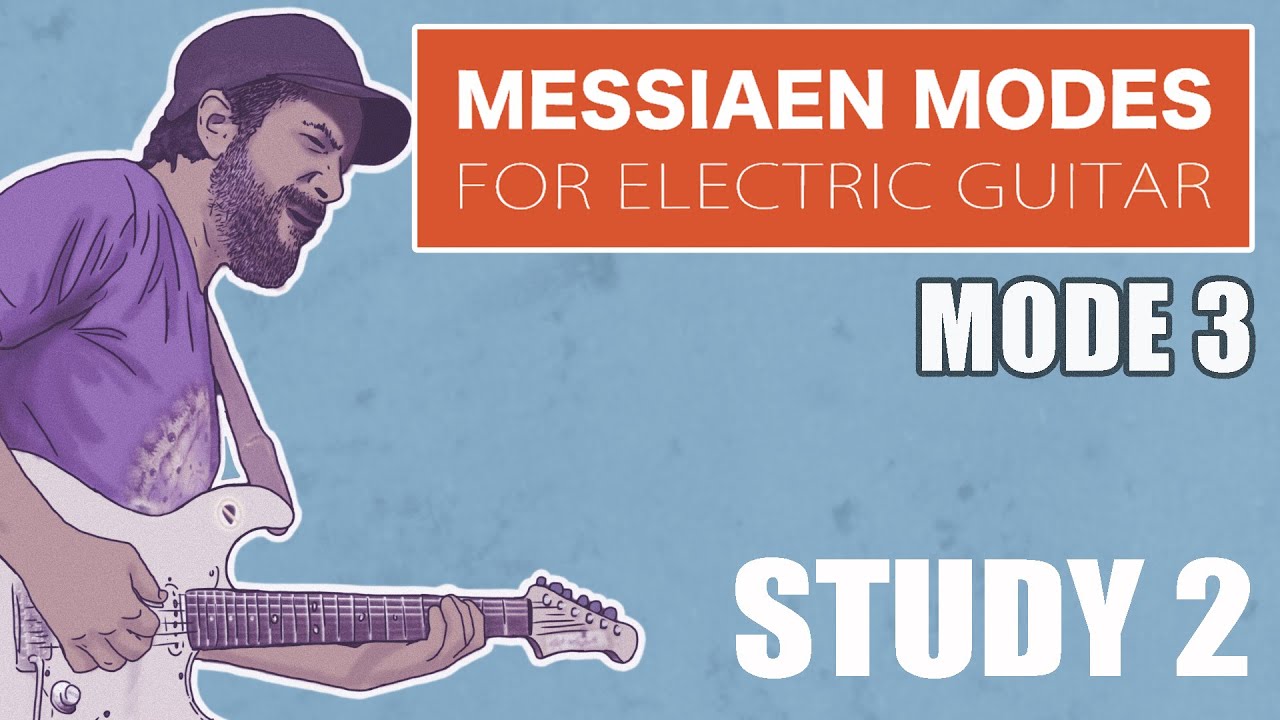 Messiaen Mode 3 - Study 2 (Theremin & Guitar) - YouTube