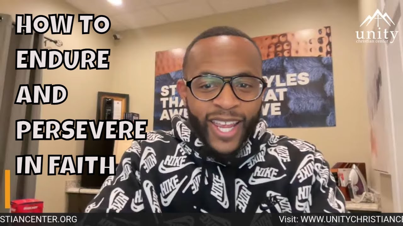 HOW TO ENDURE AND PERSEVERE IN FAITH | Bishop Sylvester Mixon Jr. | The ...