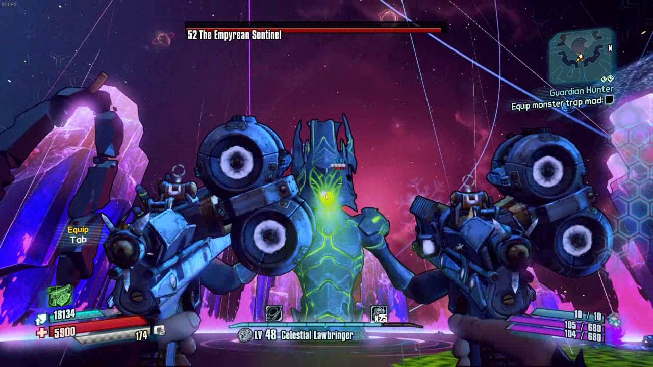 Borderlands The Pre Sequel: The Sentinel Dropping Two "ZX-1" - YouTube