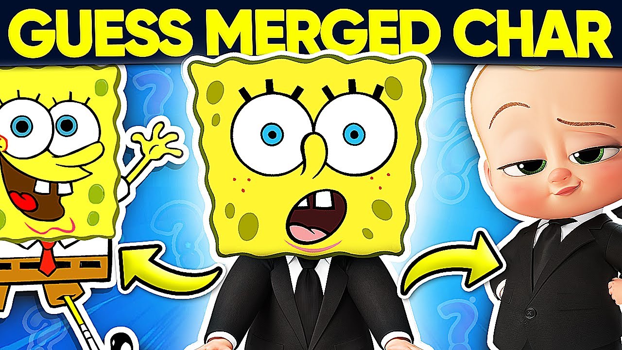 GUESS MERGED CHARACTER QUIZ! Can You Guess The Two Merged Disney ...