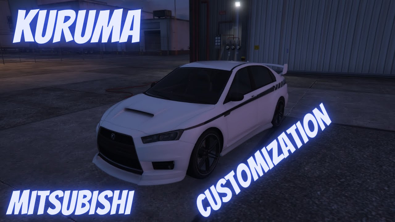 KARiN KURUMA (LANCER EVO X) CUSTOMIZATION|GTA ONLINE - YouTube