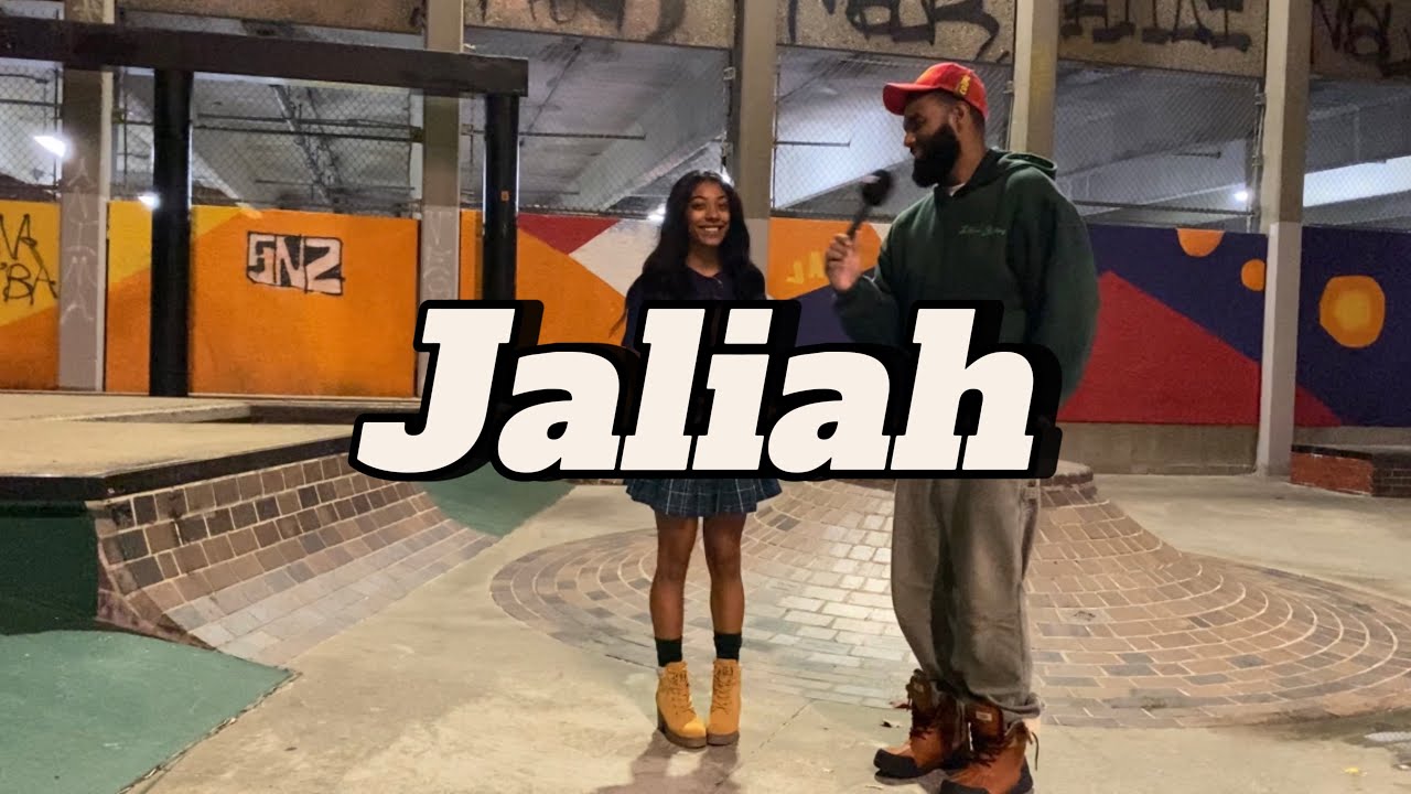 Interview with Jaliah, model, hair stylist and barber in training - YouTube