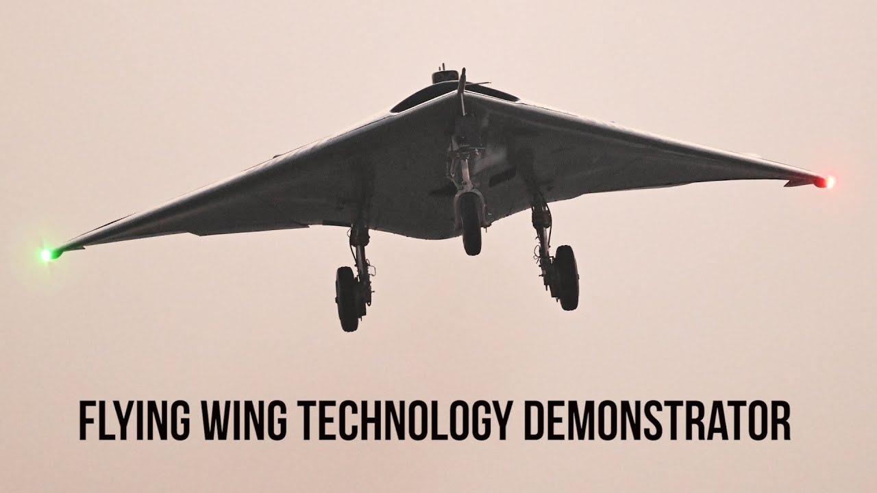 DRDO’s Autonomous Flying Wing Technology Demonstrator Takes Off India ...
