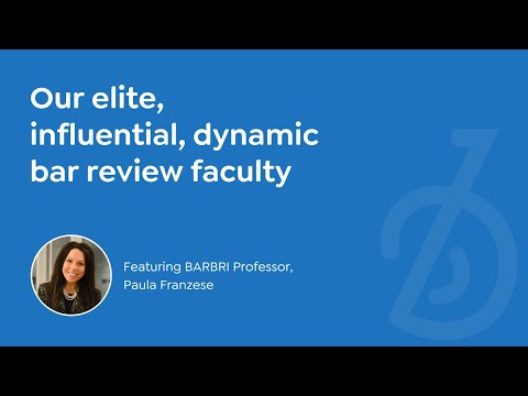 BARBRI Professor Paula Franzese | Our elite, influential, dynamic bar ...