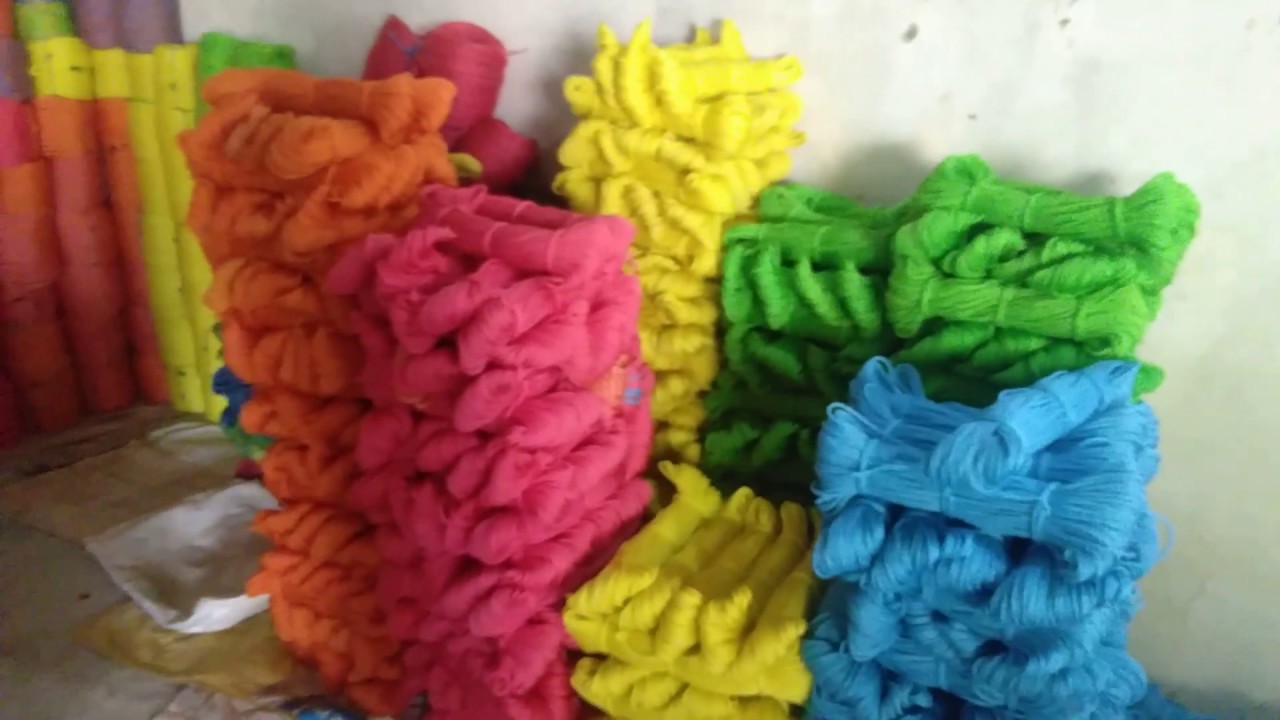 How to make plastic rope - YouTube