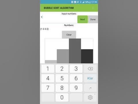 Bubble Sort Algorithm app made in Thunkable - YouTube