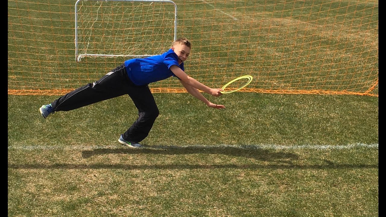 FRISBEE SOCCER Game?!!! - YouTube