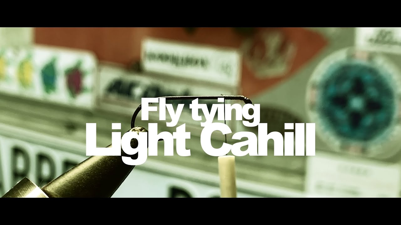 Light Cahill Fly tying - YouTube