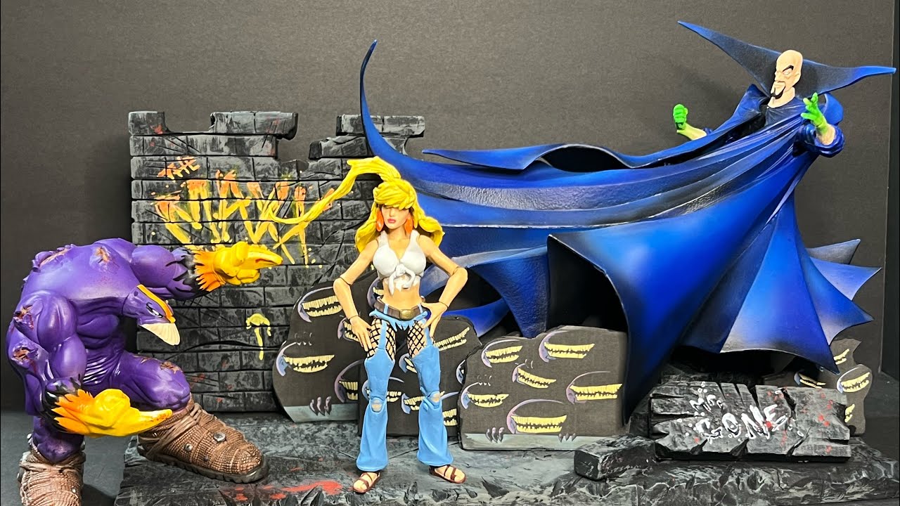 The maxx custom diorama and figures - YouTube
