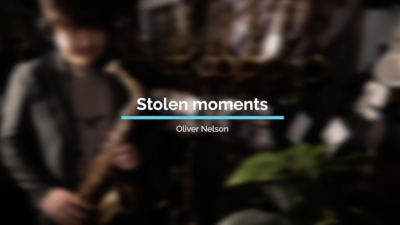 Stolen Moments - Sax cover 〜SELMER Cigar Cutter〜 - YouTube