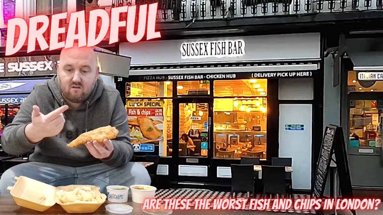 Are these THE WORST FISH AND CHIPS in LONDON ??? | Food Review ...