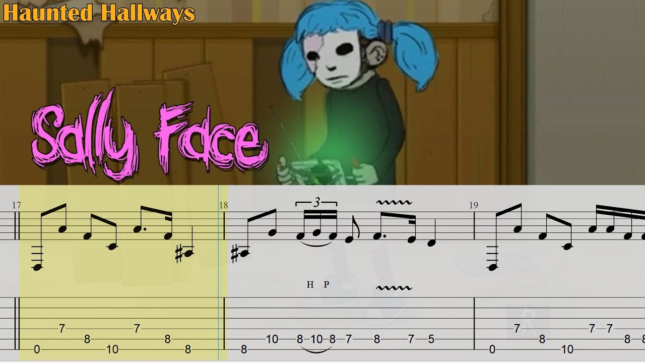 Sally Face Haunted Hallways Solo Tab - YouTube